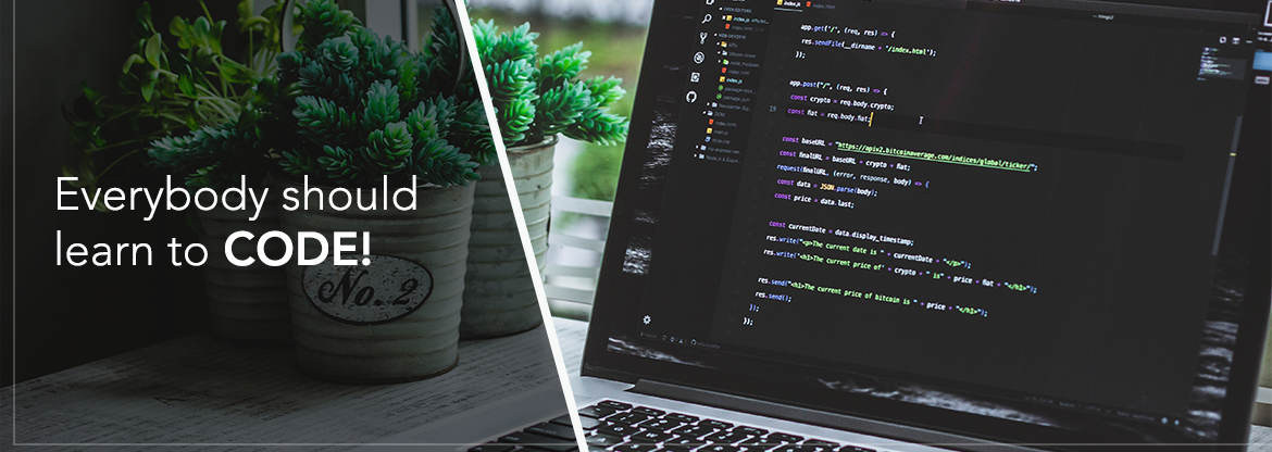 This is why everybody should learn to CODE! - Qualhon Informatics